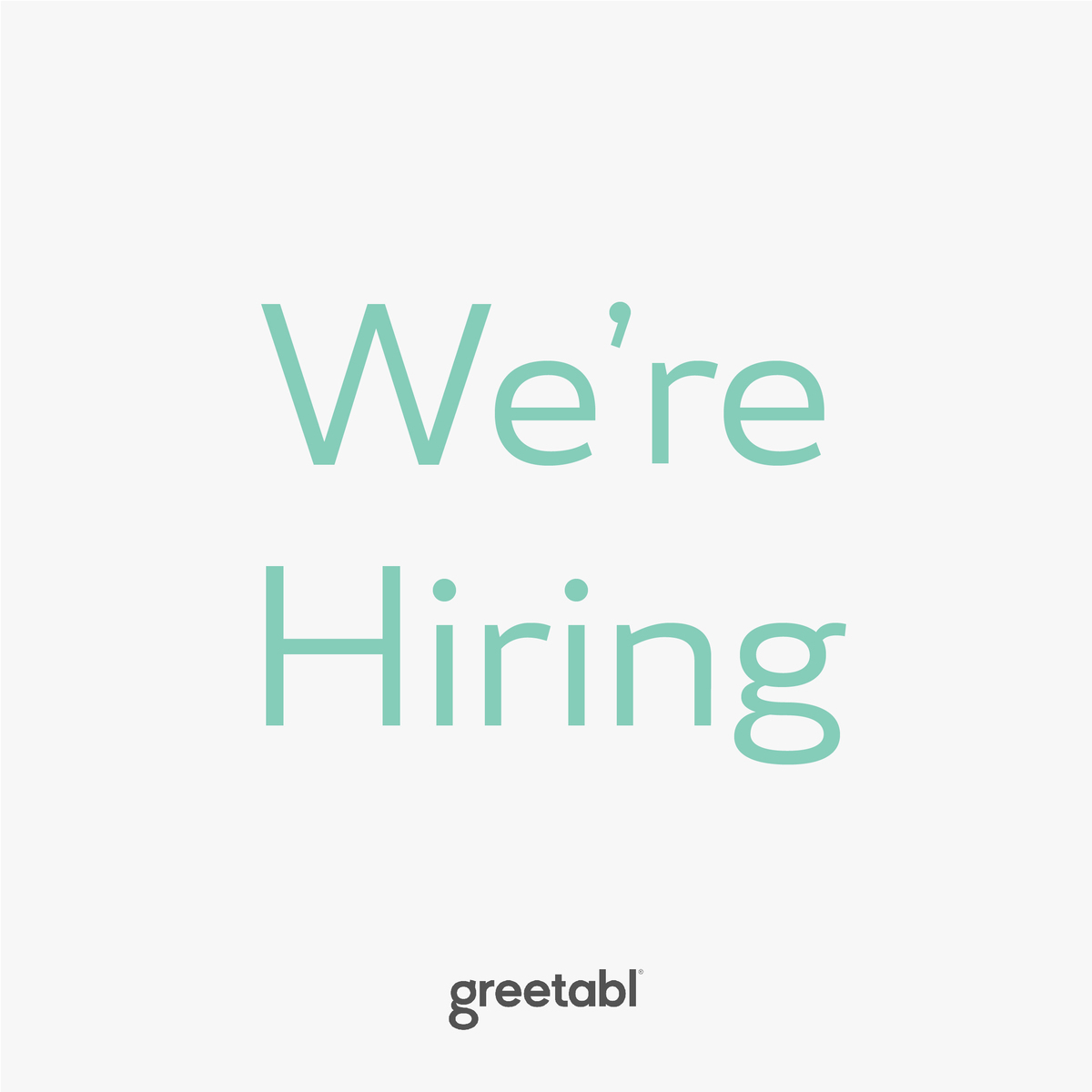 Greetabl - Current Openings