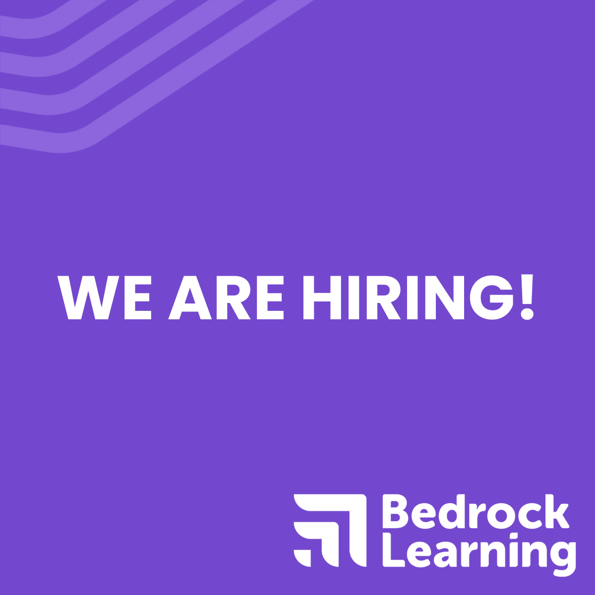Bedrock Learning - Current Openings