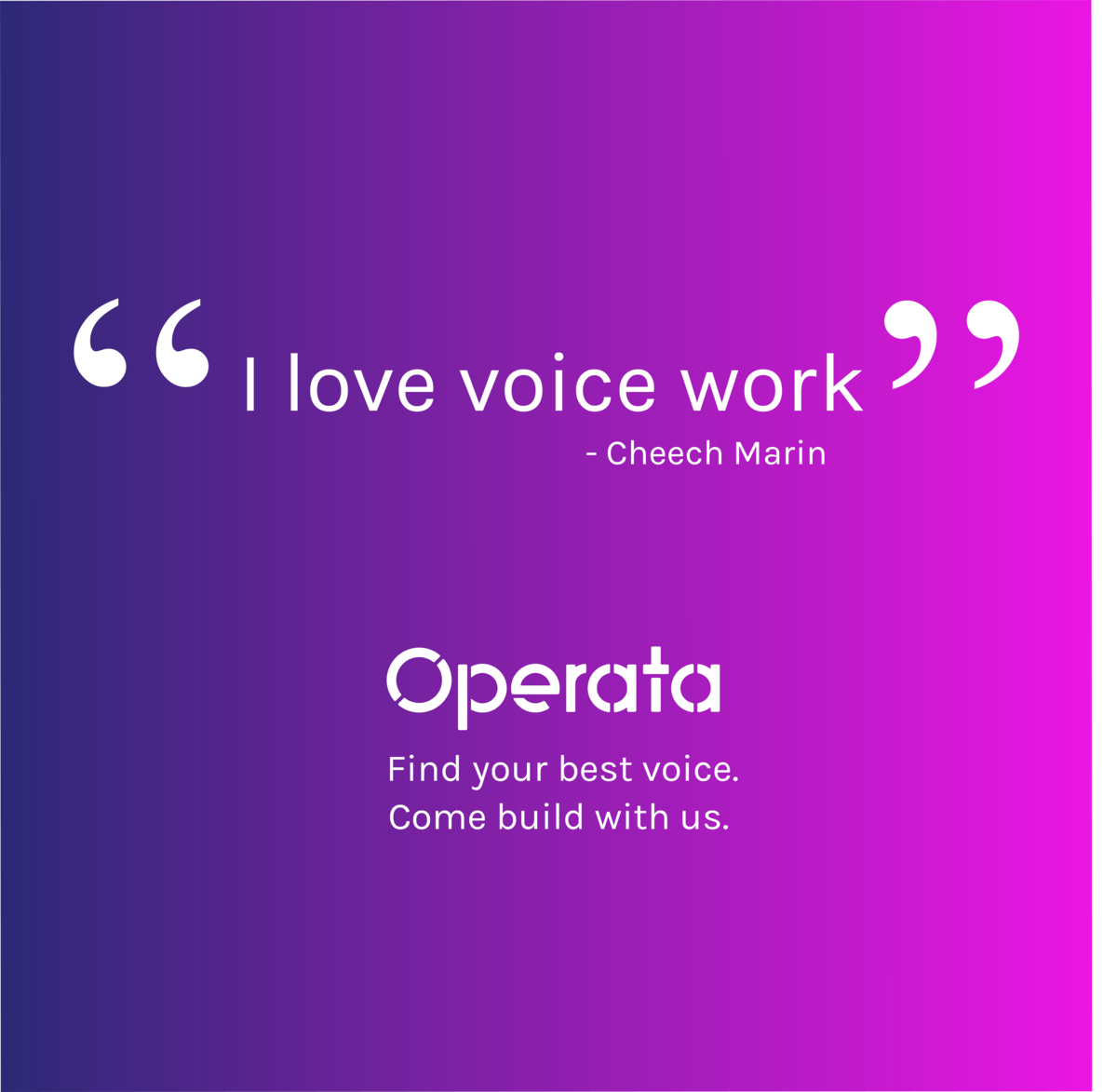 Operata - Current Openings