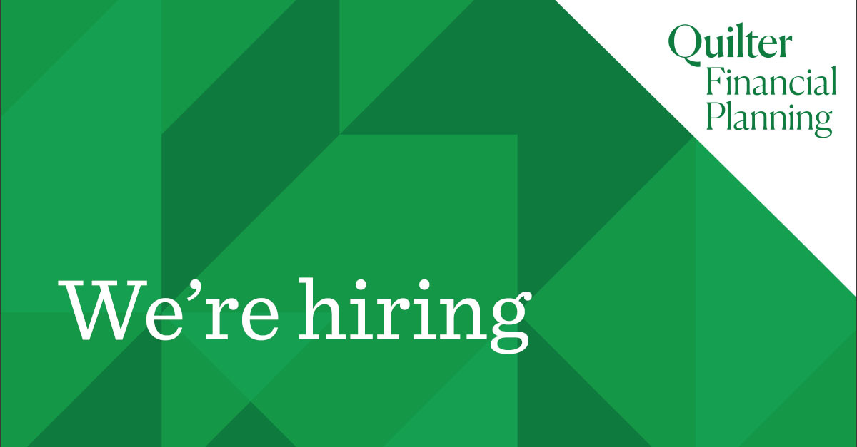 Employed Financial Adviser - Quilter Financial Planning