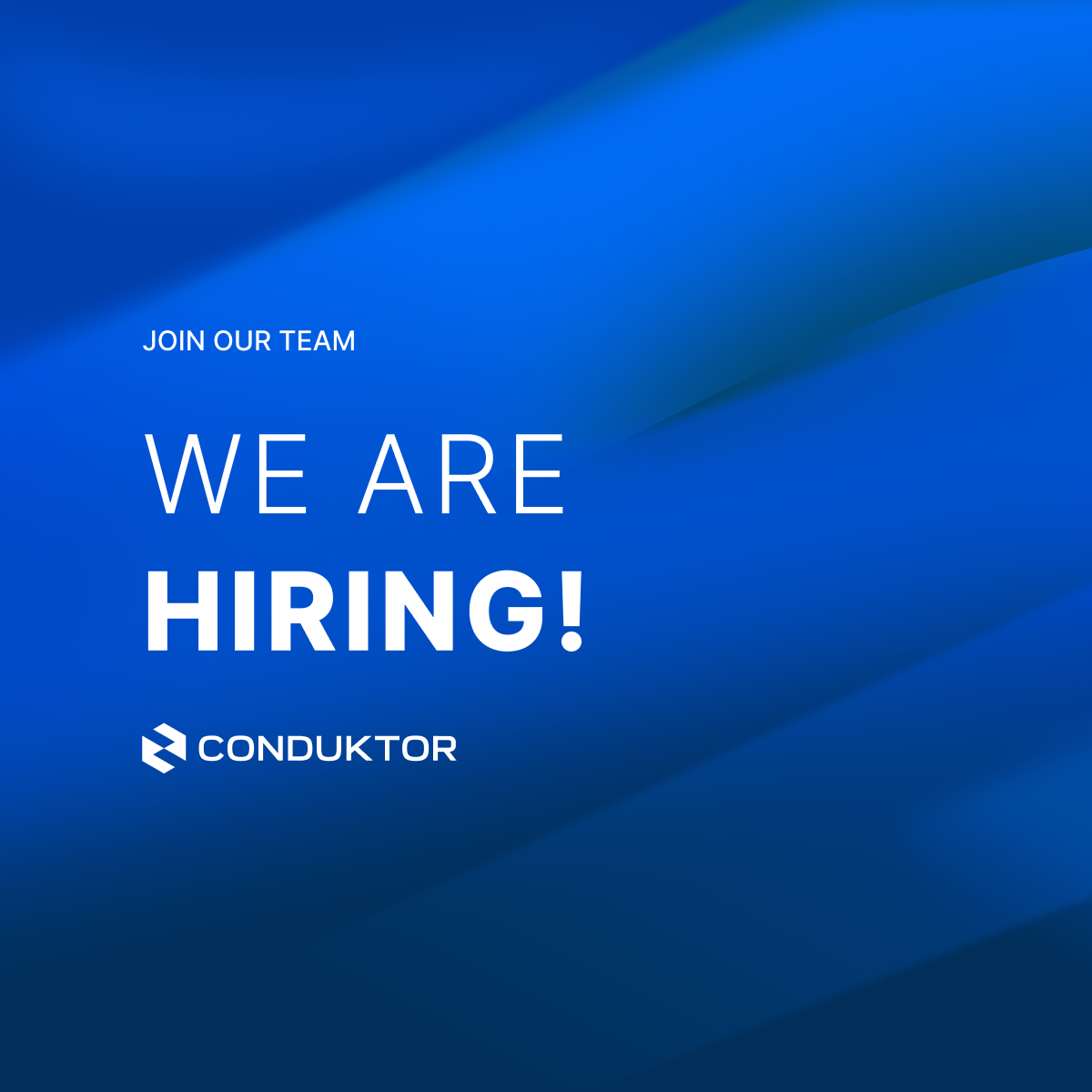 Conduktor Inc - Current Openings