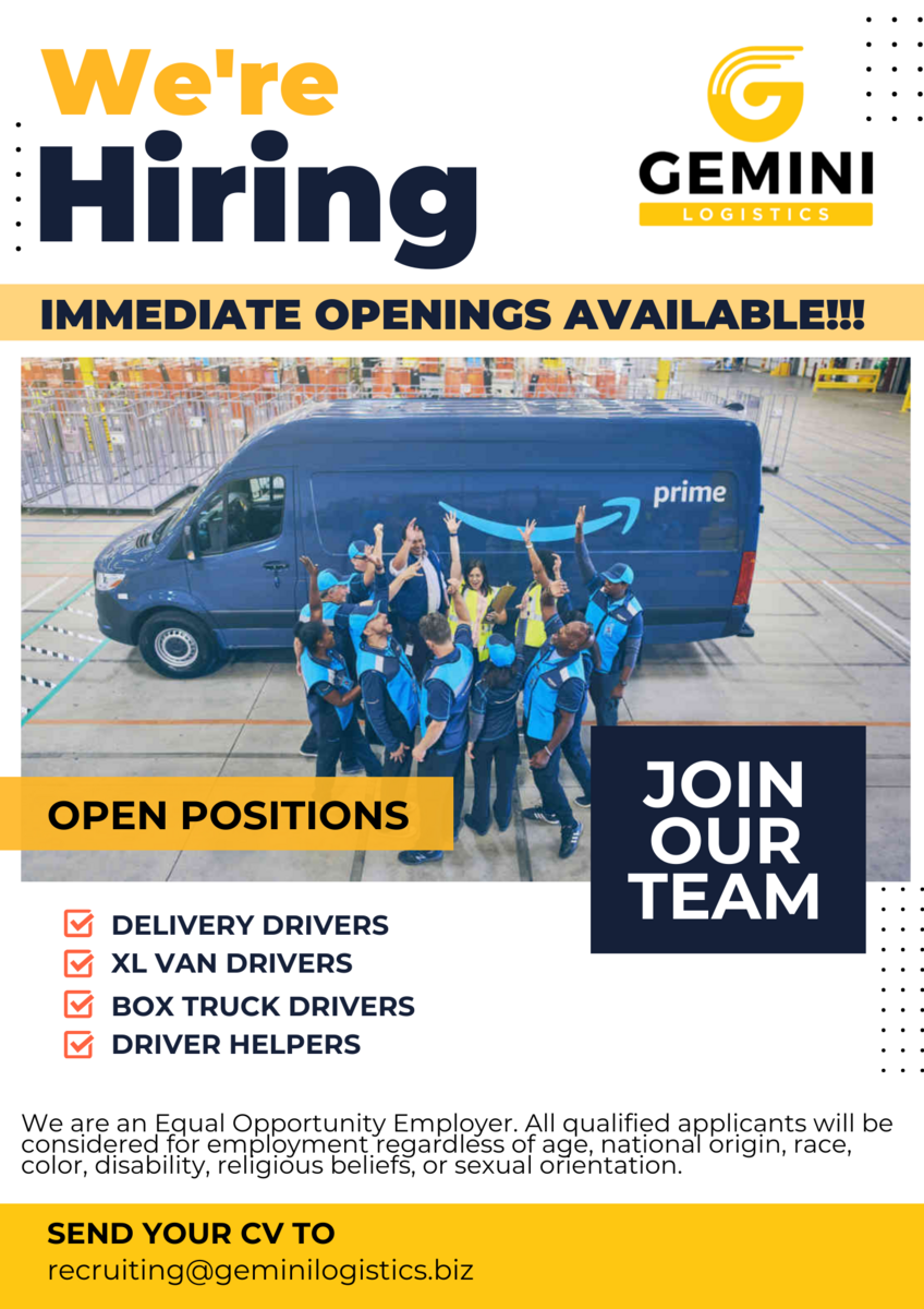 Box Truck Driver - DOT | Gemini Logistics | Jobs By Workable