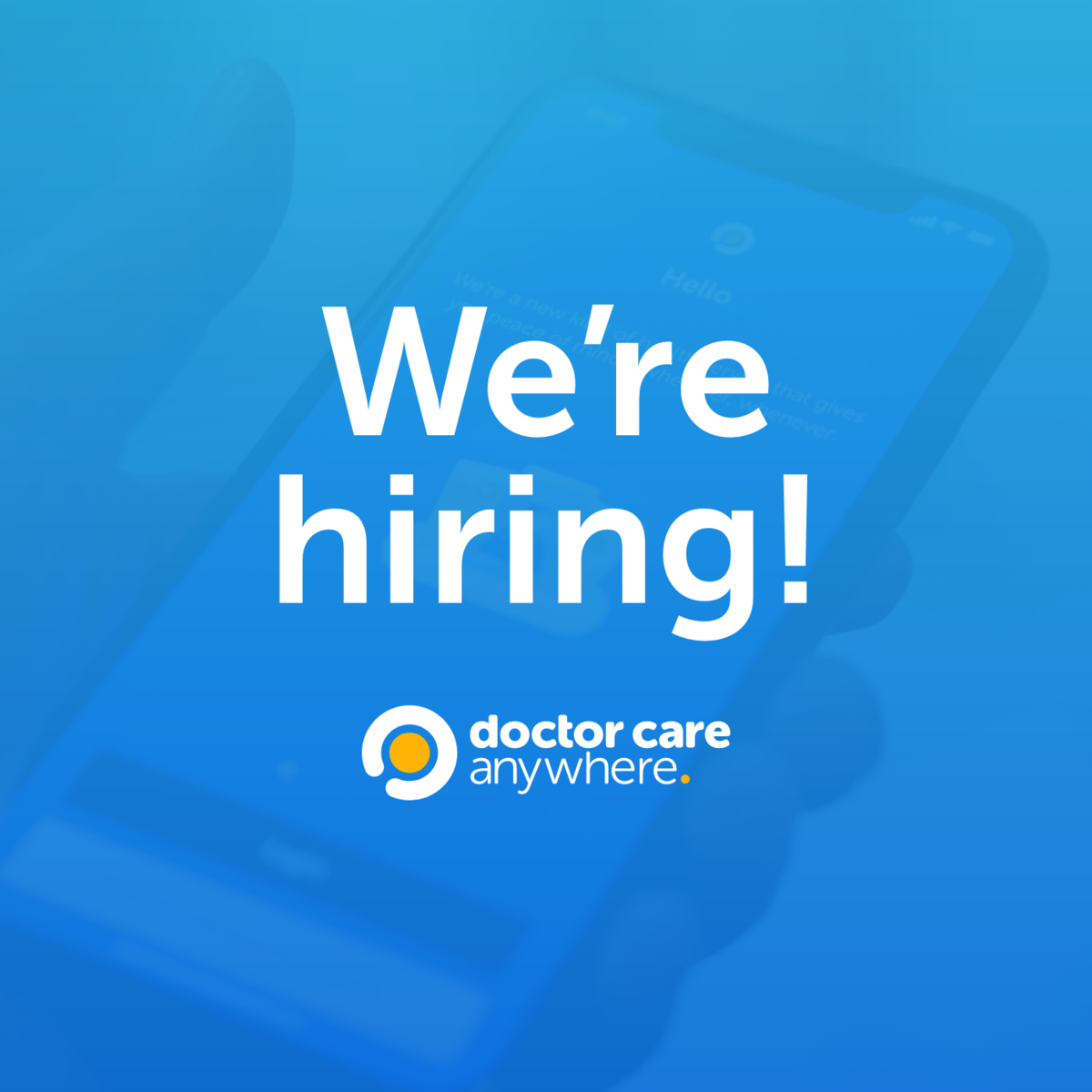 Doctor Care Anywhere - Current Openings