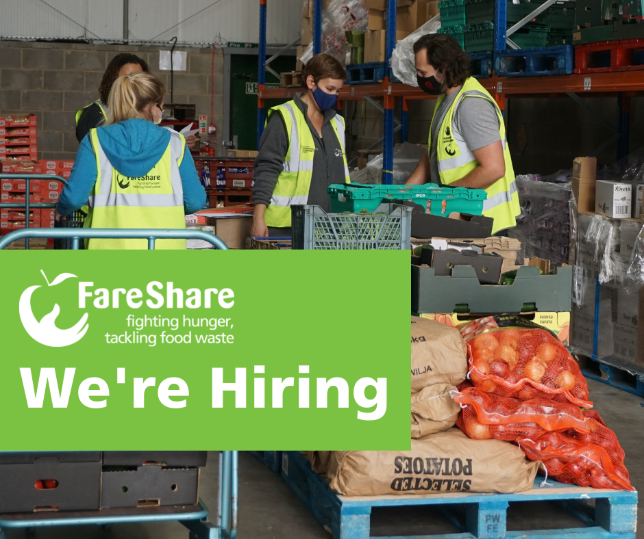 Transformation Programme Manager- Internal Applicants only - FareShare