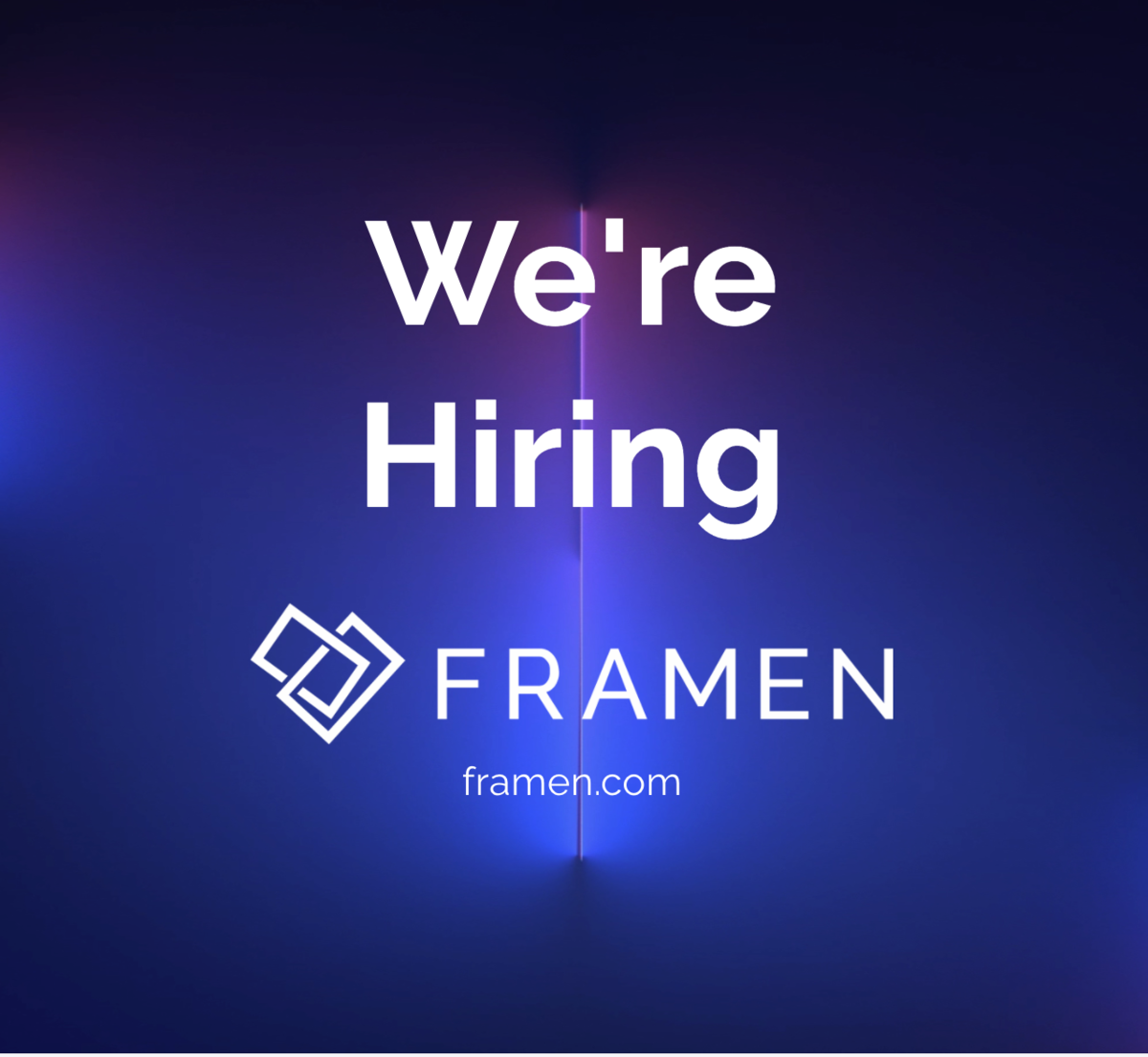 FRAMEN GmbH - Current Openings