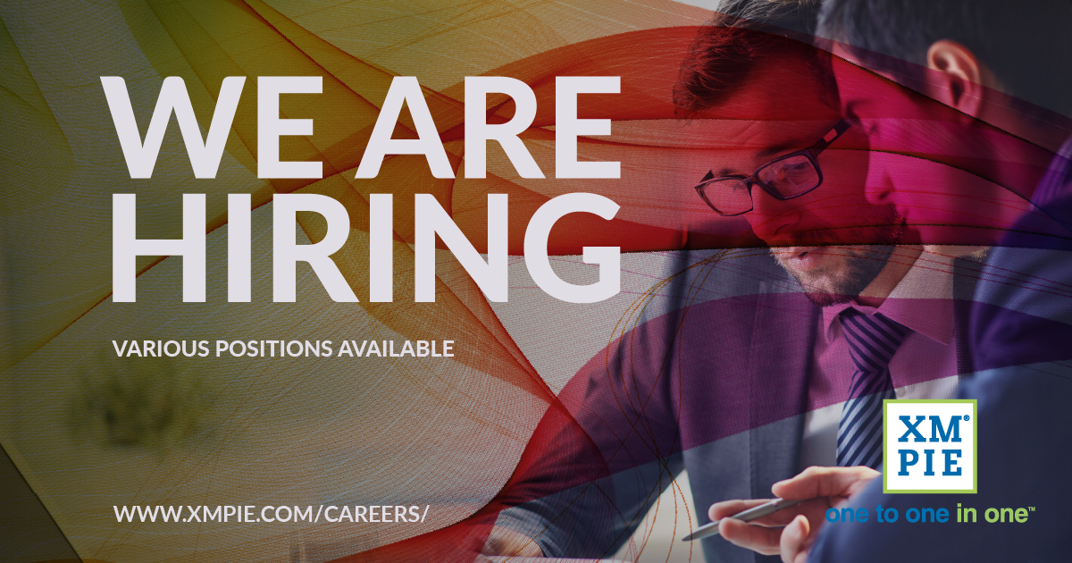 XMPie - Current Openings