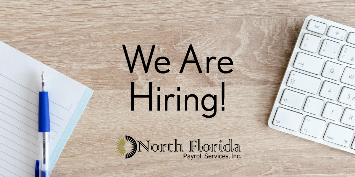 North Florida Payroll - Current Openings