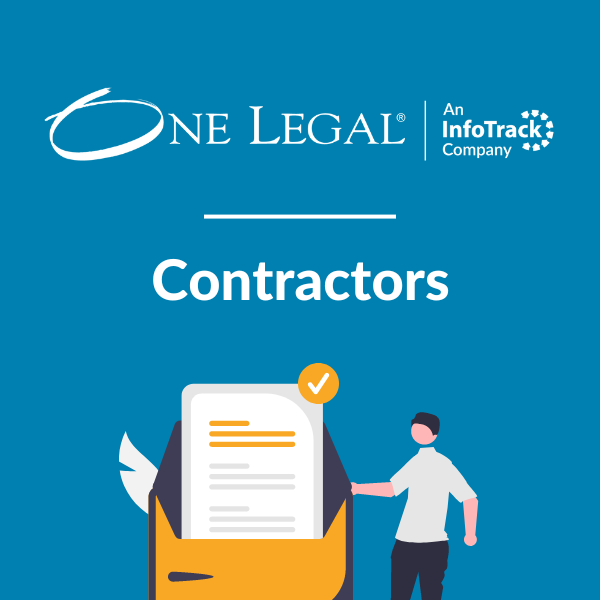 California Legal Process Server (Contractor) - One Legal Contractors