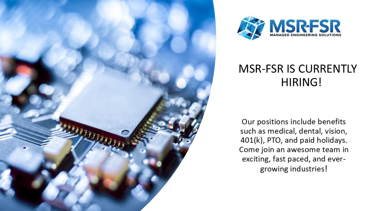 Night Shift Entry Level Preventive Maintenance Technician - MSR-FSR