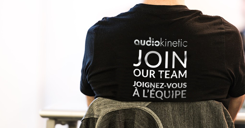 Stagiaire, développement de logiciel, Wwise Intégrations (automne 2025 ...